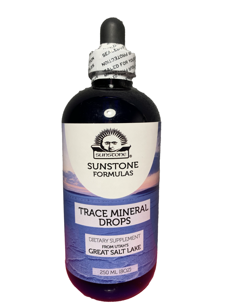 GSL Trace Mineral Drops - Full Spectrum Ionic Minerals For Health | Sunstone Formulas