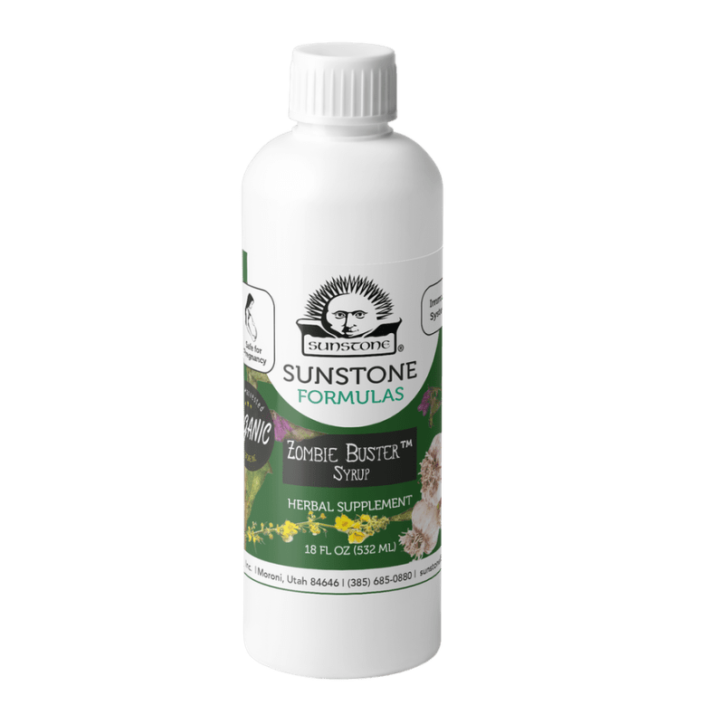 ZOMBIE BUSTER, Garlic & Herb Syrup | Natural Cleanse, 18 Fl Oz ...